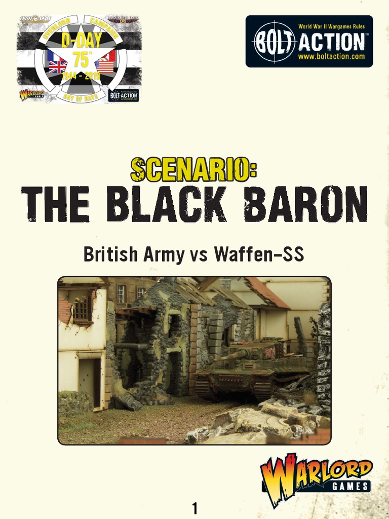 Black Baron | PDF | Armoured Warfare | Western European Theatre Of ...