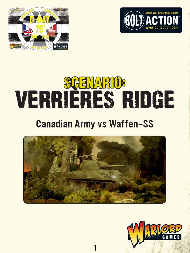 Verrieres Ridge | PDF | 2nd Millennium Conflicts | Battles And ...