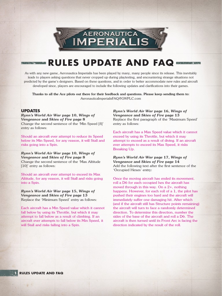 rules-update-and-faq-pdf-aircraft-aerial-warfare