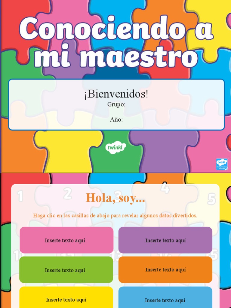 Conociendo A Tu Profesora | PDF