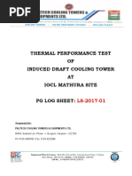 Cooling Tower TR Calculation | PDF