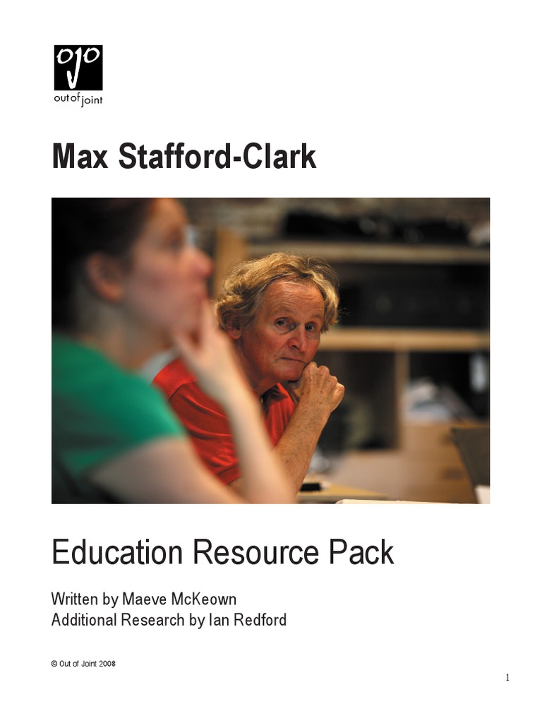 Max Stafford Clark Workpack | PDF
