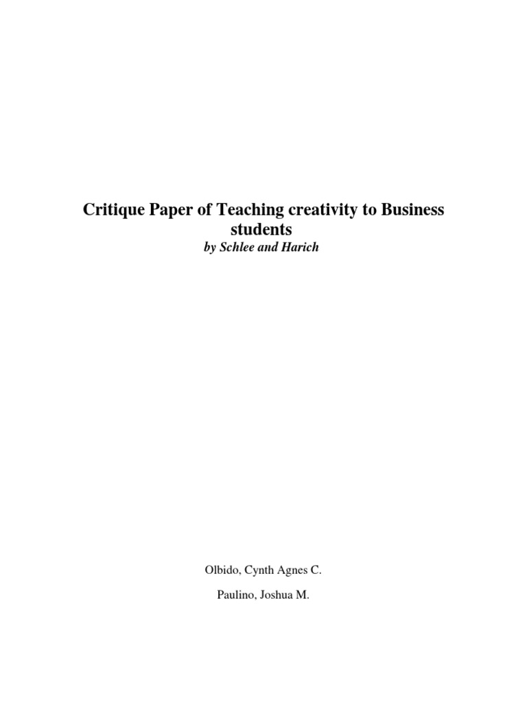 Eapp PT2 1stsem Paulino Olbido | PDF | Creativity | Innovation