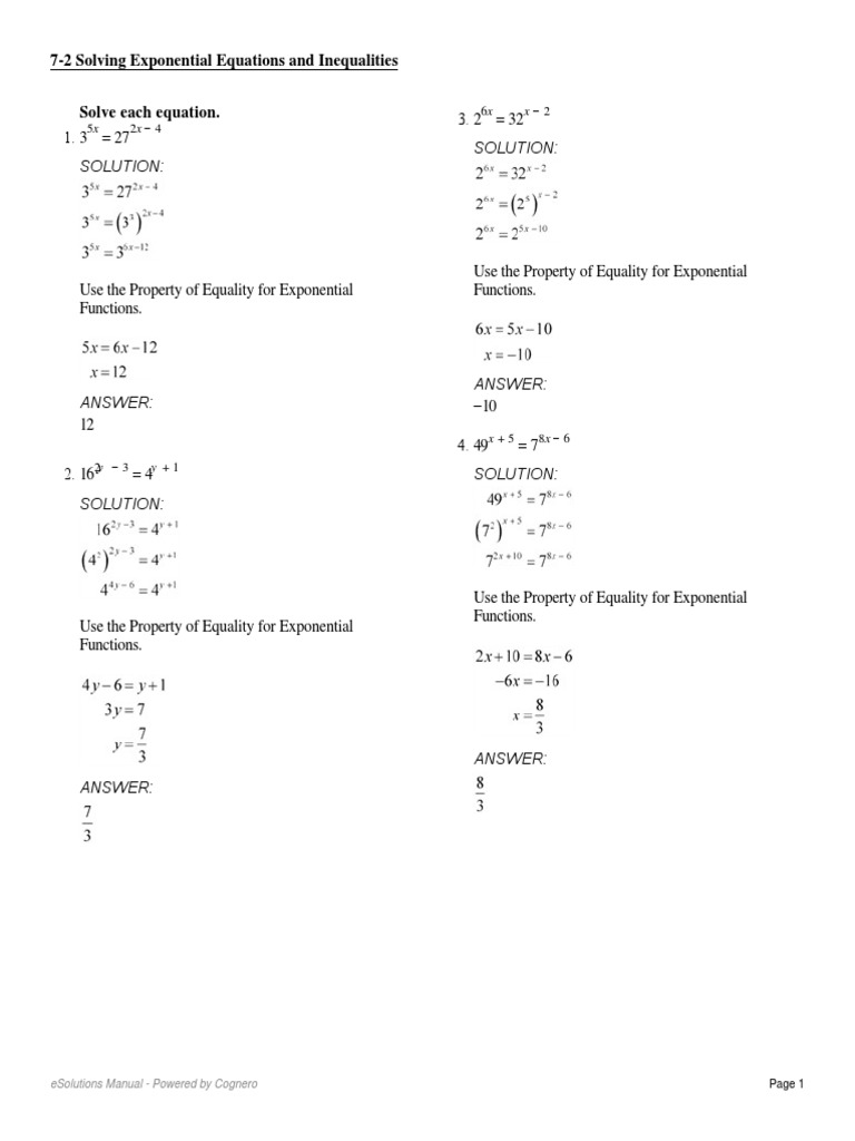 Esolutions Manual - Powered by Cognero | PDF | Equations | Interest