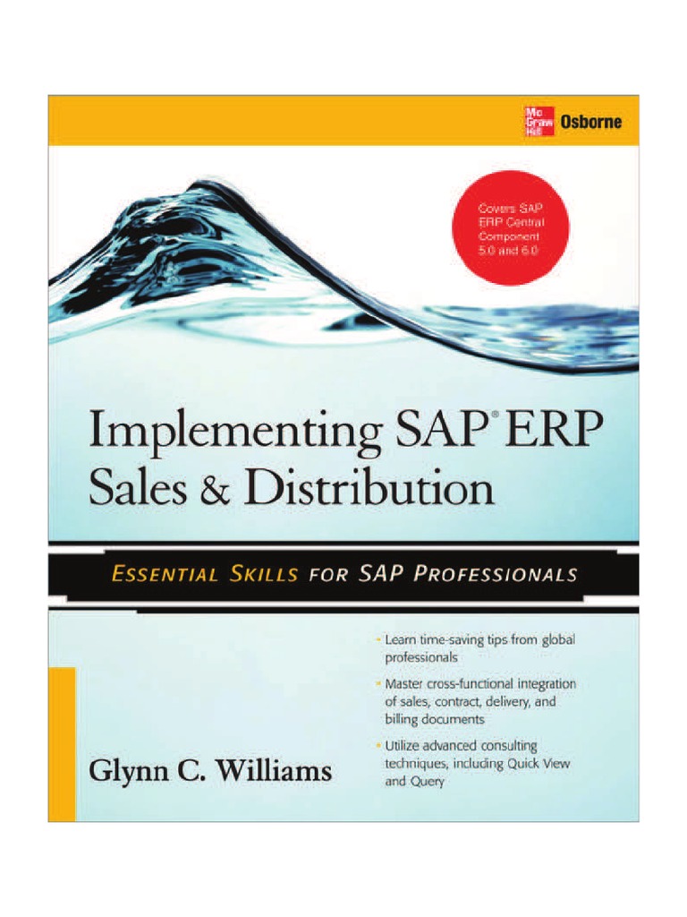 1st Part SAP - ERP.Sales - And.distribution | PDF | Copyright | Trademark