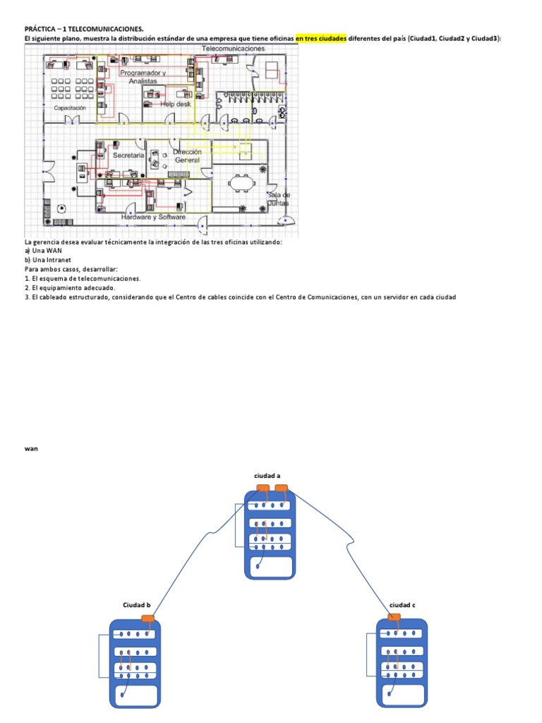 Practica 1 Telecomunic | PDF | Informática | Equipo de telecomunicaciones
