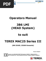 MAC-25 Series III 3B6 Operator Manual (27-10-06) | PDF | Crane (Machine ...