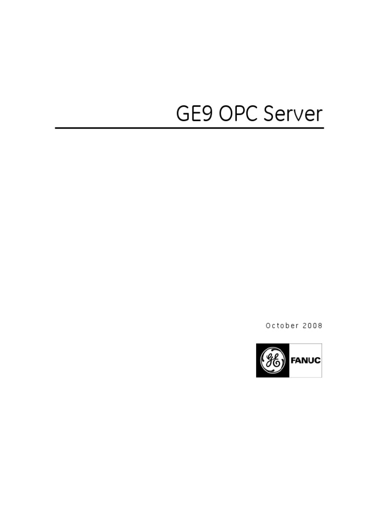 Ge9 Opc Server | PDF | Device Driver | Input/Output