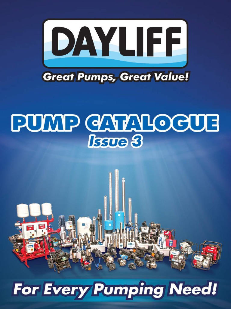 DAYLIFF Catalogue 2020 | PDF | Pump | Flow Measurement