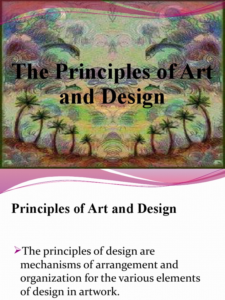 The Principles of Art and Design | PDF | Composition (Visual Arts ...