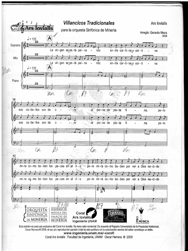 Villancicos Tradicionales (Popurrí) | PDF