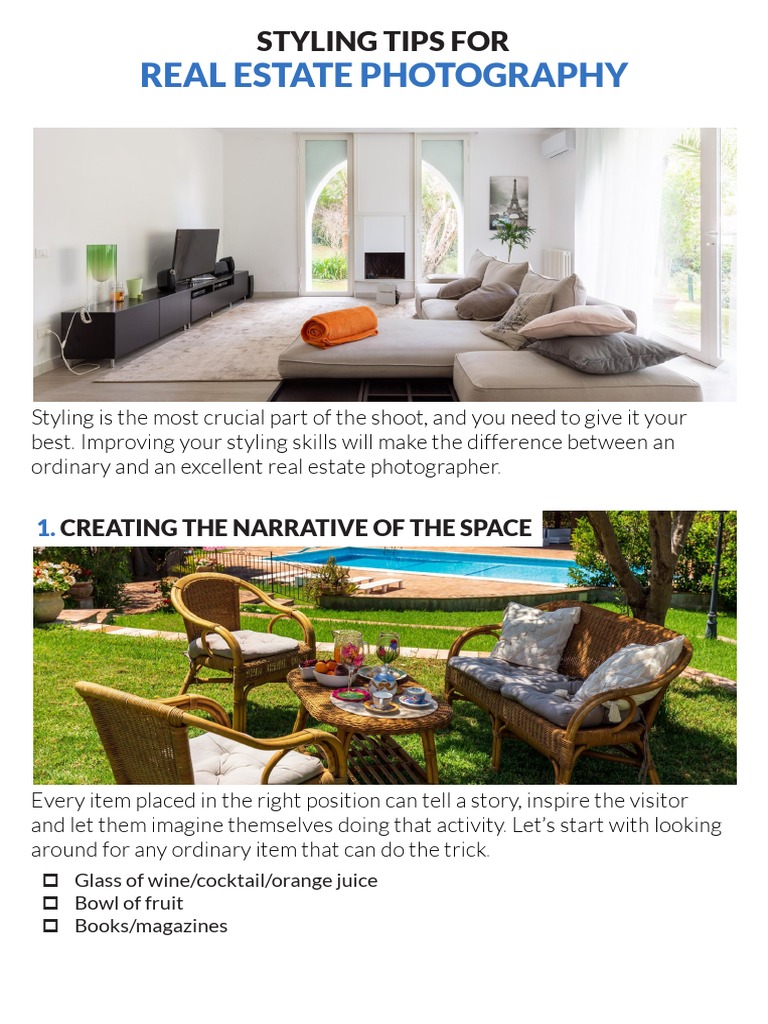 Styling Positioning Composition Cheat Sheets For Real Estate ... Styling Positioning Composition Cheat Sheets For Real Estate ...