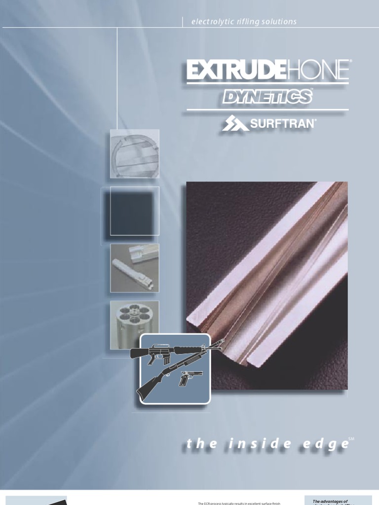 The Inside Edge: Electrolytic Rifling Solutions | PDF | Gun Barrel ...