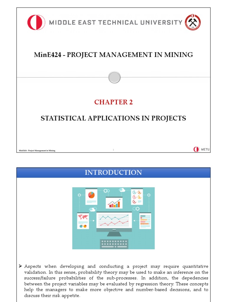 MinE424 - 02statistical Applications in Projects | PDF | Regression Analysis | Correlation And ...