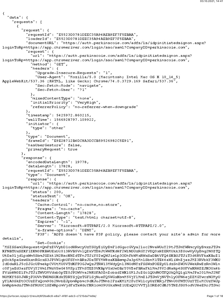 Adfs:Ls:Idpinitiatedsignon Aspx? | PDF | Web Application | Hypertext Transfer Protocol