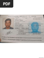 Sample Passport Copy Requirements | PDF | Passport | Authentication