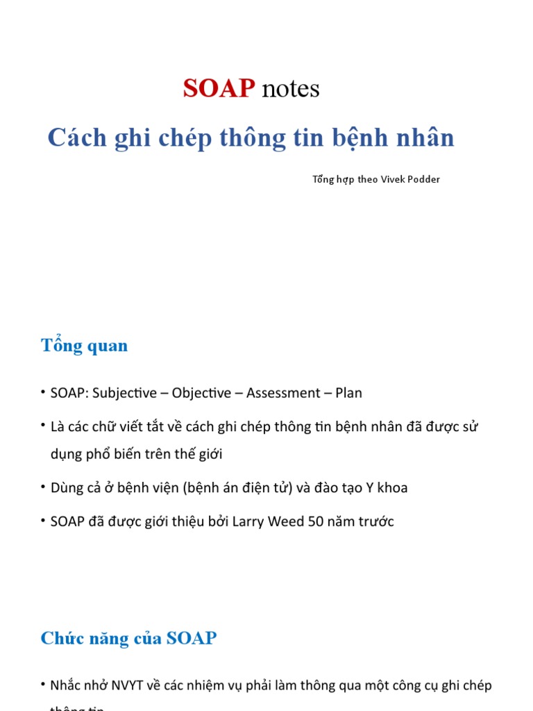 SOAP Notes Introduction - VN (PXT Mar 17, 2021) | PDF