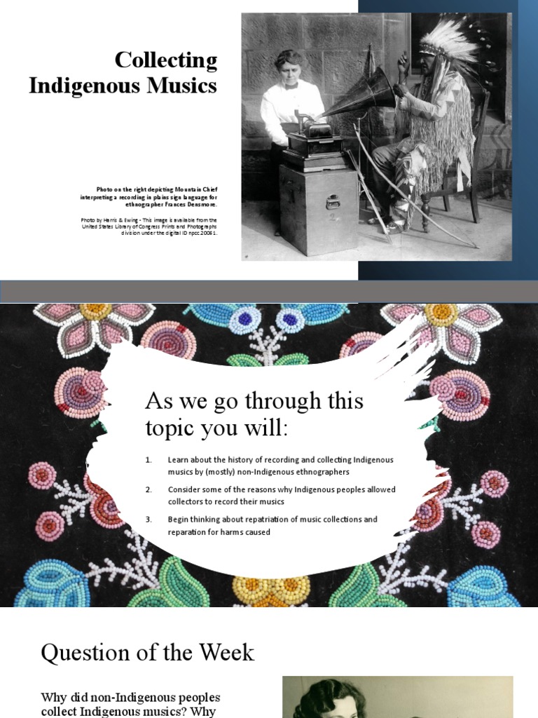 Indigenous Music Collection History | PDF | Justice | Crime & Violence