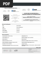 Formato R-1 Solicitud de Inscripcion Al Registro Federal de ...