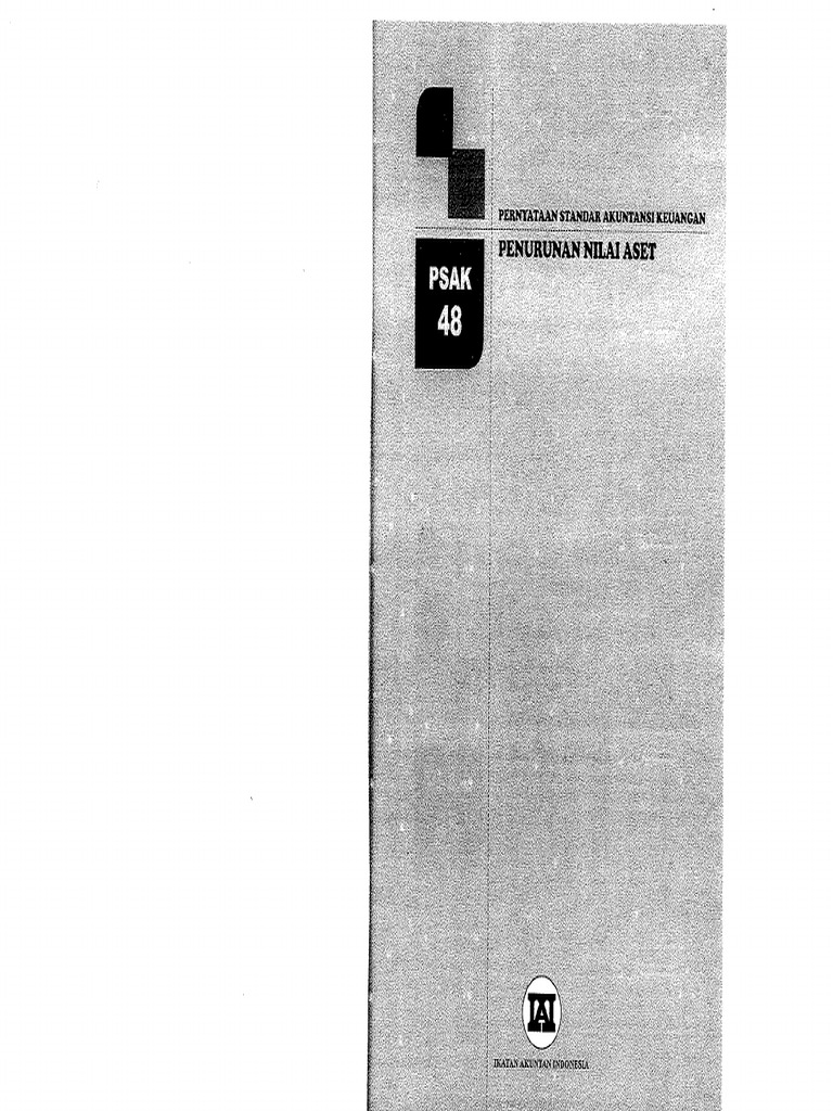 PSAK 48 (Revisi 2014) - Penurunan Nilai Aset | PDF