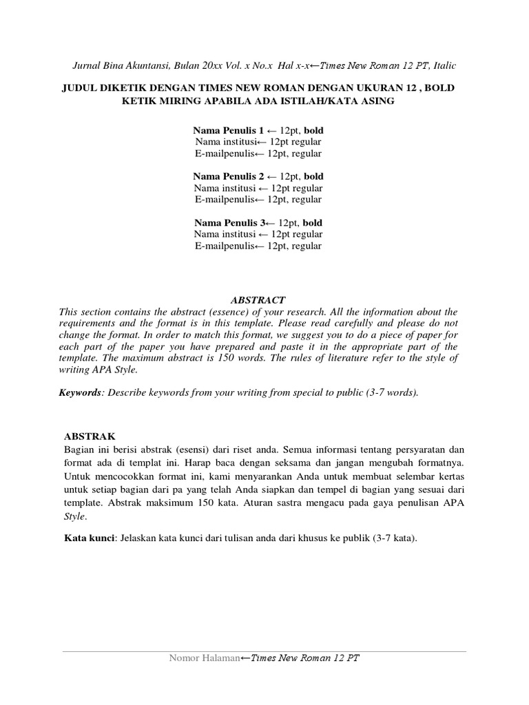 Templete Artikel JBA | PDF