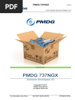 PMDG Boeing 737900 Startup Procedure | PDF | Takeoff | Manufactured Goods