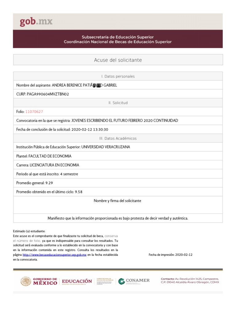 Formatos de Cédula | PDF