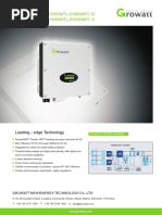 Microtek On Grid Inverters Datasheet | PDF | Power Inverter | Electrical Grid