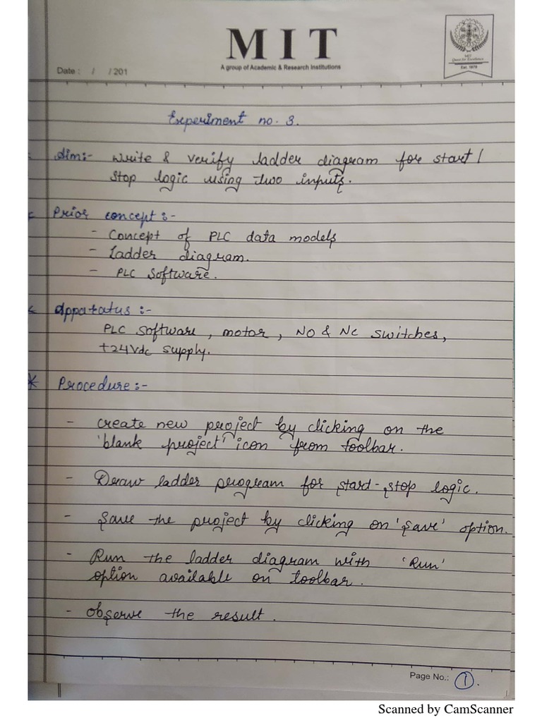 Experiment No.3 | PDF