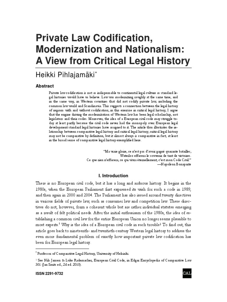 Titusland, 2-1-4 Pihlajamaki | PDF | Civil Law (Legal System) | Codification (Law)