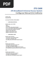 ZXA10 C6XX V1.1.0 Commissioning and General Operation Maintenance Guide V2.0 | PDF | Radius ...