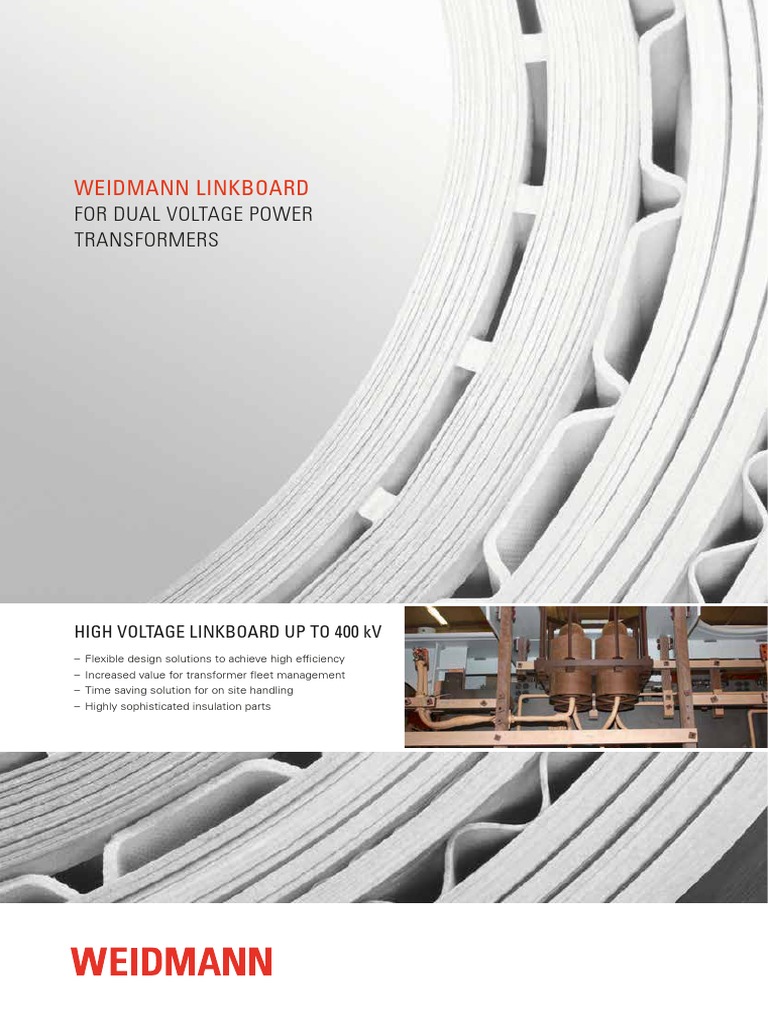 Weidmann Linkboard: For Dual Voltage Power Transformers | PDF ...