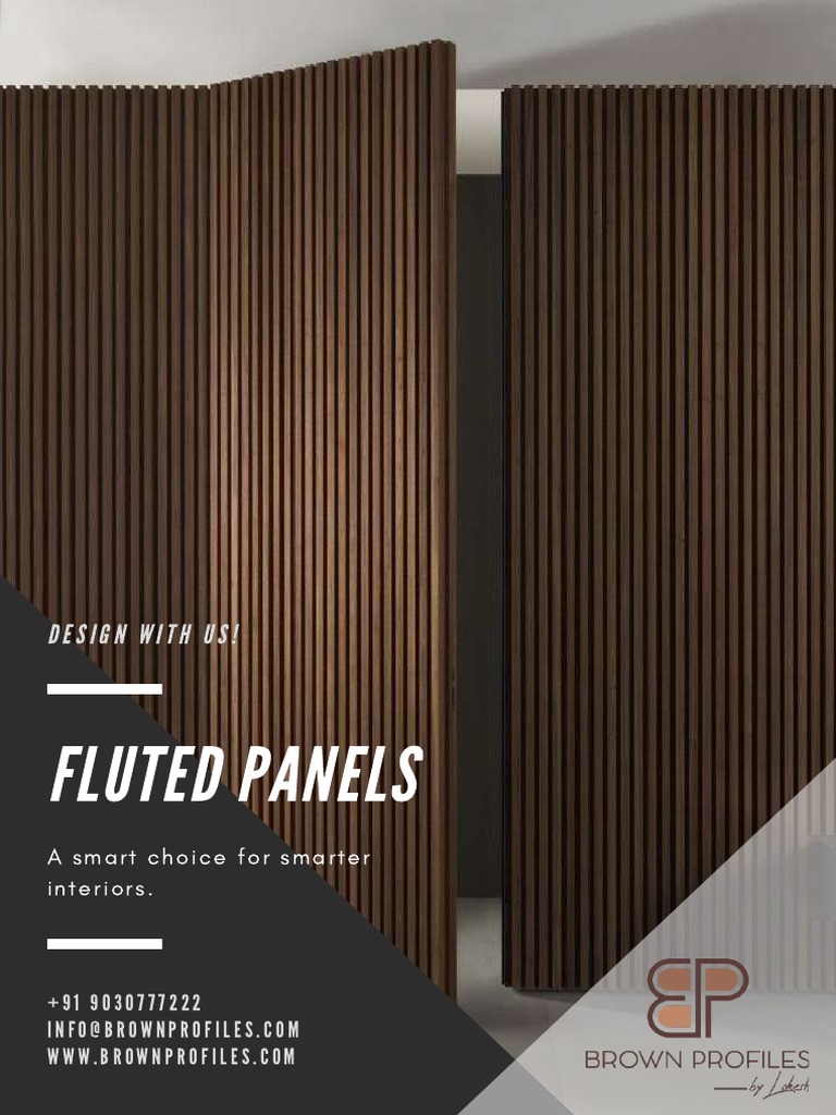 Brown Profiles Fluted Panels | PDF | Notation | Length