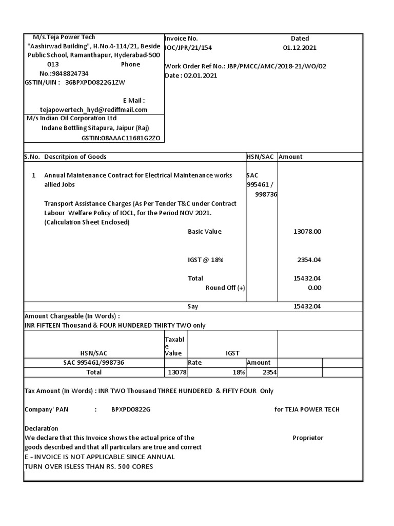 114 Transport Iocl Jaipur Aug-2021 | PDF | Public Finance | Payments