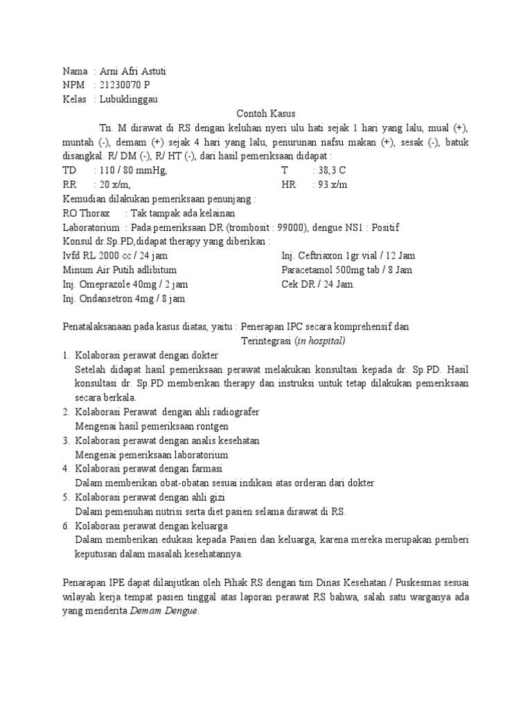 Kasus Ipe & Ipc | PDF