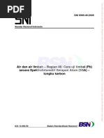 SNI - SNI 8995 - 2021.metode Pengambilan Air (Publish) | PDF