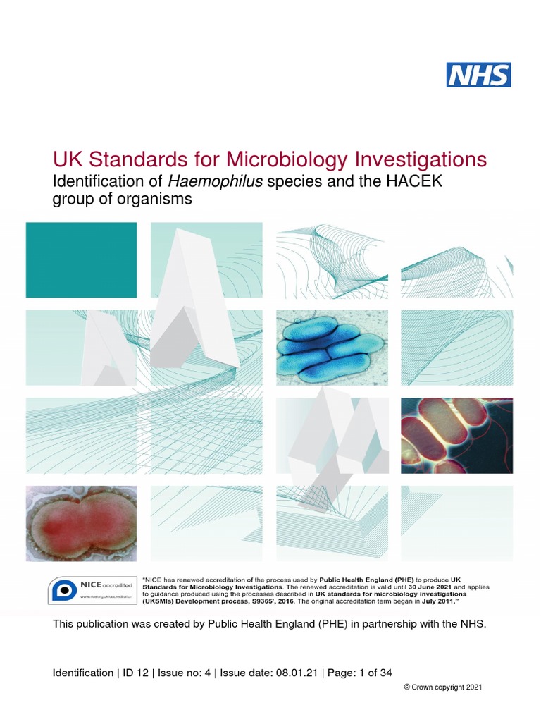 ID - 12i4 Identification of Haemophilus Species and The HACEK | PDF ...