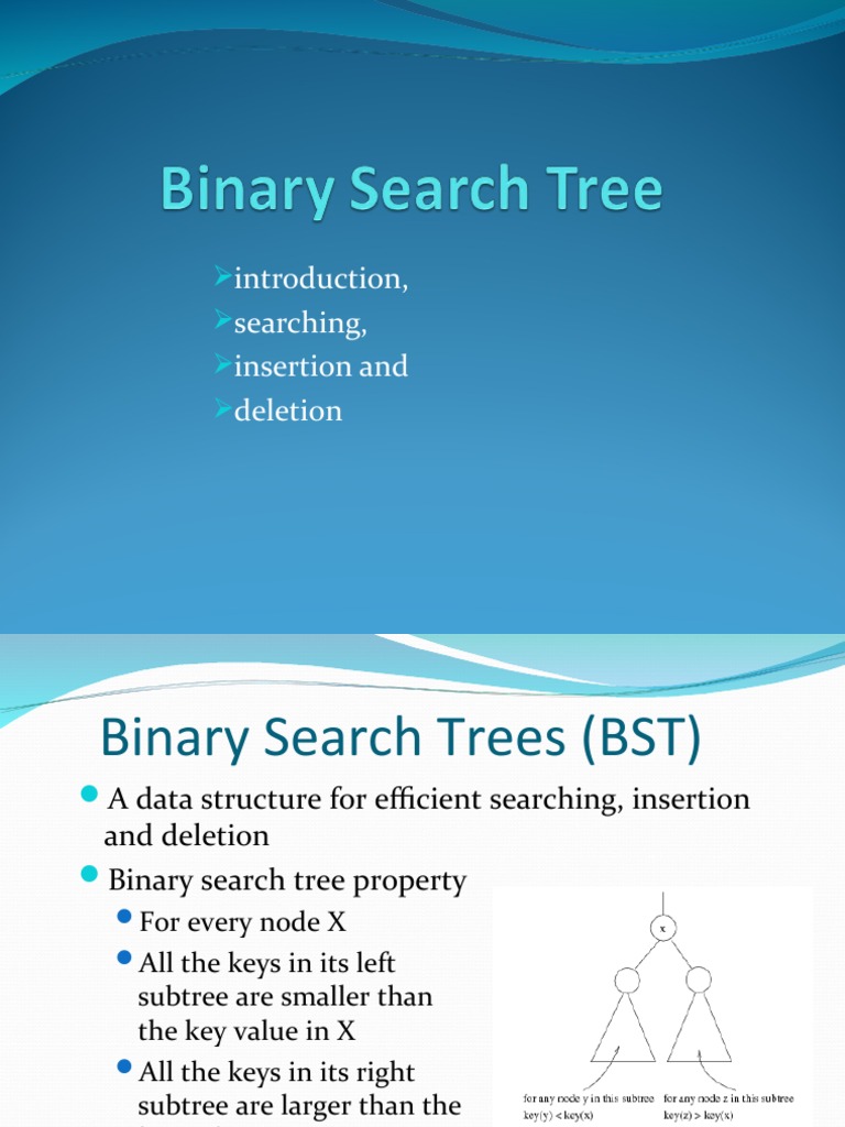 Binary Search Trees (BST): Efficient Data Structure for Searching ...