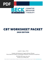 DBT Case Formulation Template - Brief Format | PDF