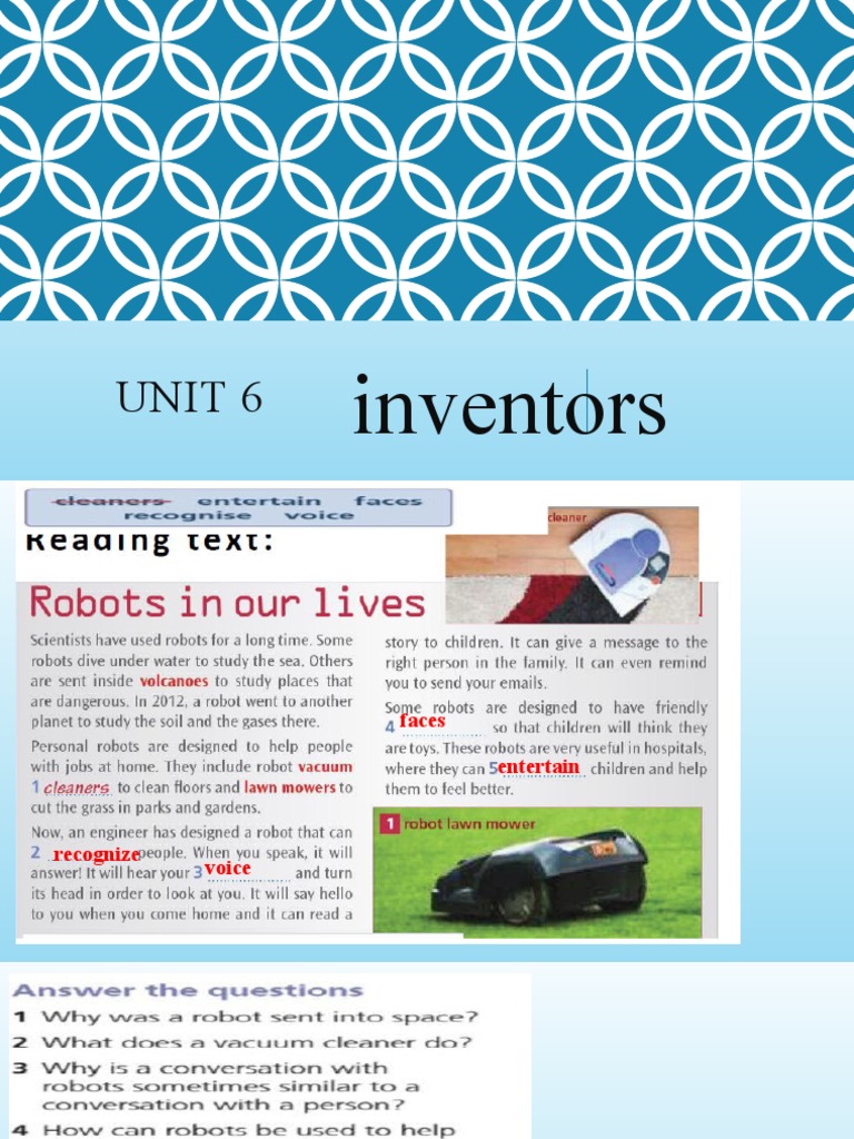 Unit 6: Inventors | PDF