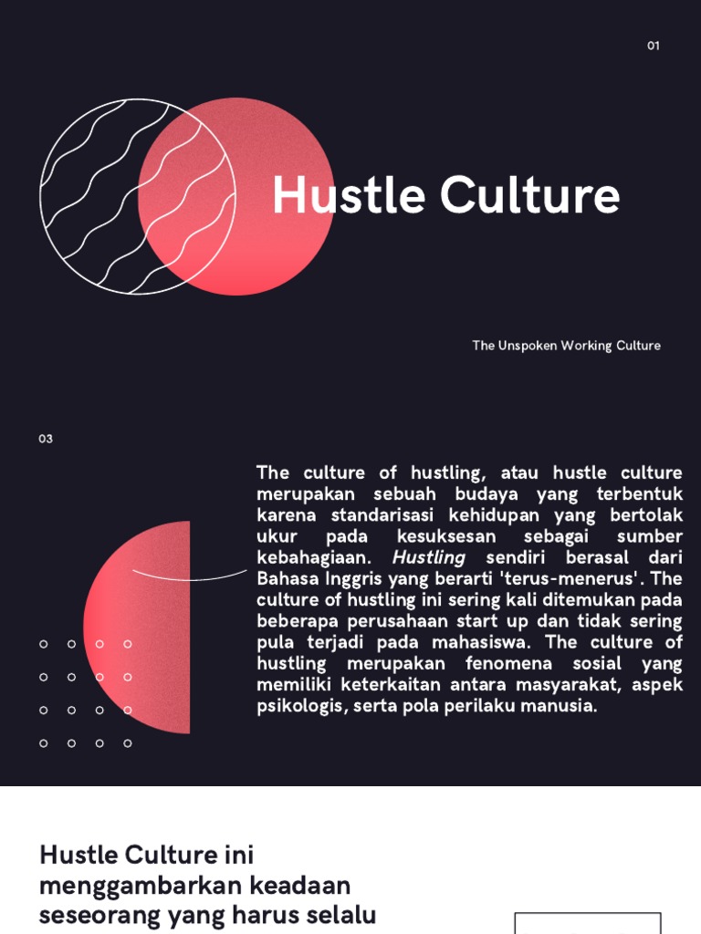 THE CHARACTERISTICS AND CAUSES OF HUSTLE CULTURE | PDF