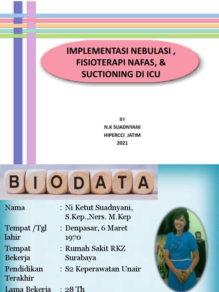 Implementasi Fisioterapi Nafas, Nebulasi Dan Suctioning Di ICU | PDF
