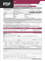 Kotak MF Common Application Form | PDF | Dividend | Investing