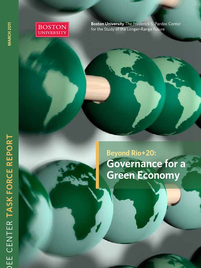 Governance For Green Economy | PDF | Green Economy | Sustainability