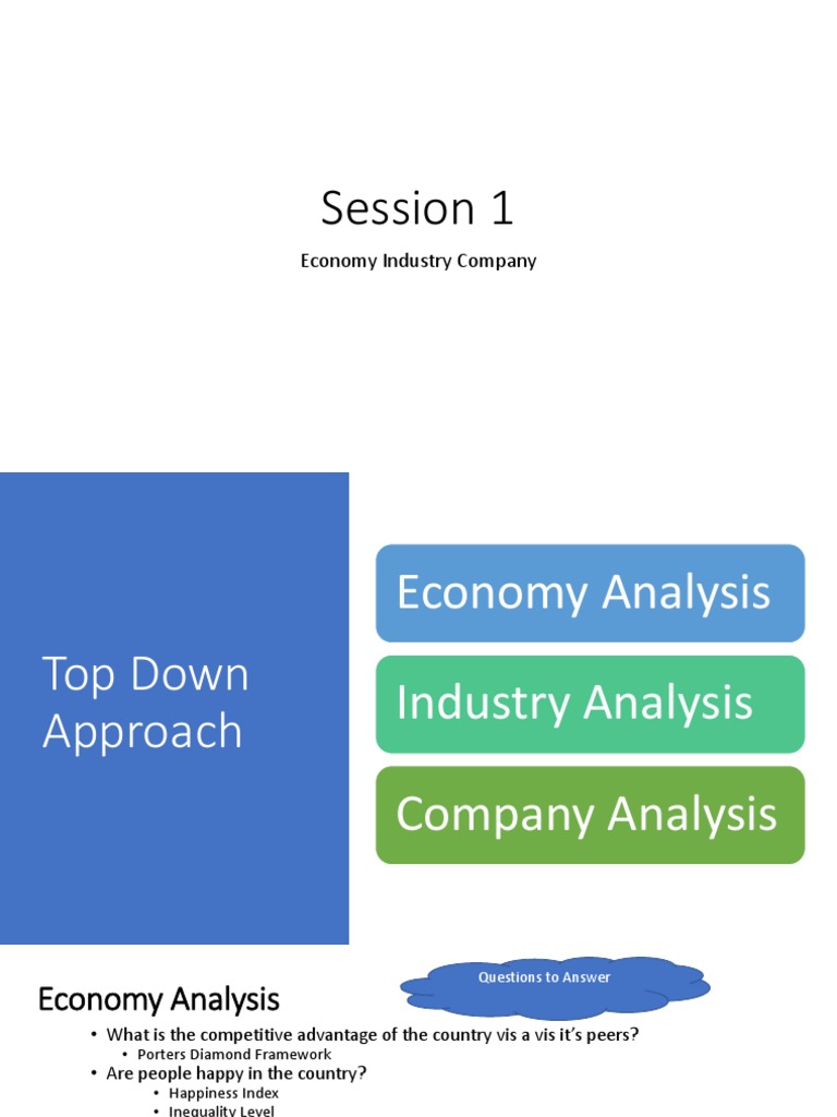 Session 1-Economy Analysis | PDF | Demand | Economies
