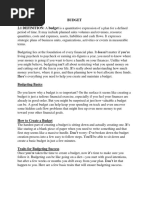 Maths Project On Home Budget | PDF | Budget | Budgets And Budgeting