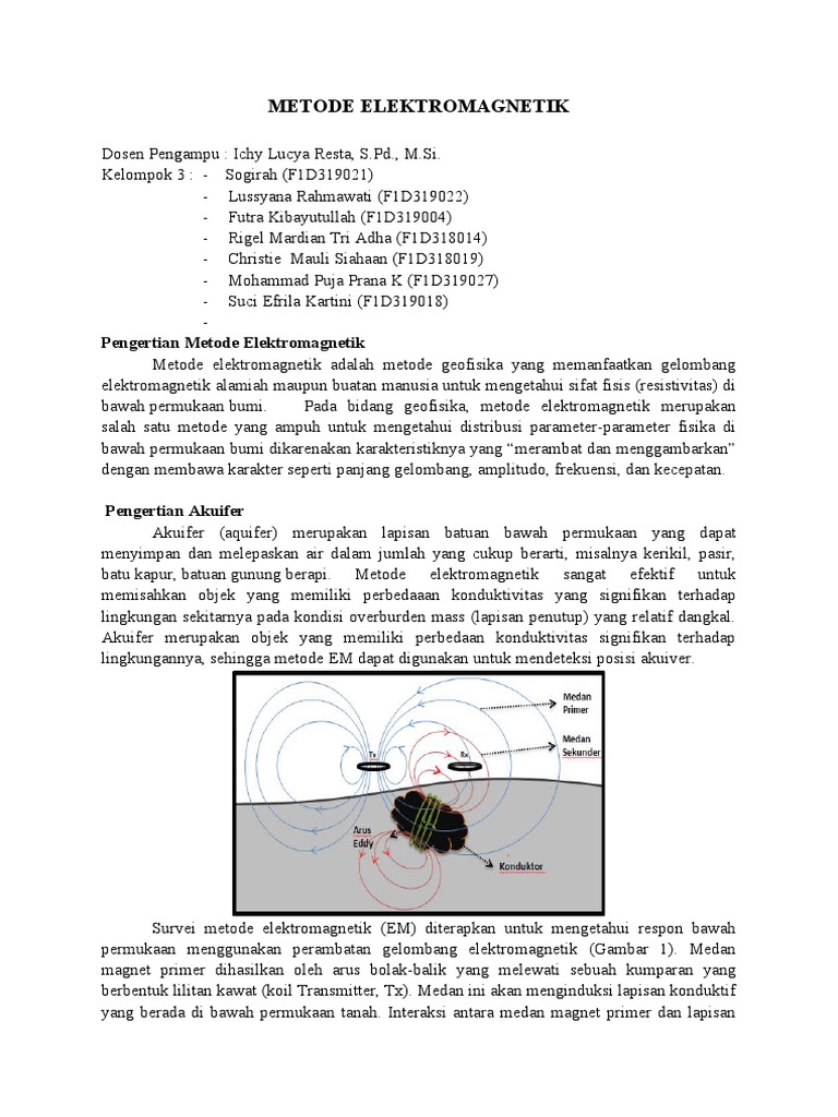Kelompok 3 Metode Elektromagnetik | PDF
