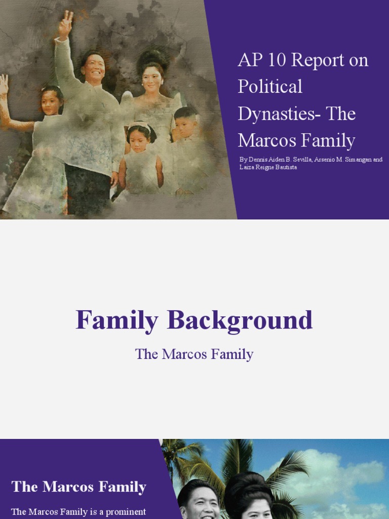 Marcos Family Political Dynasty Overview | PDF | Politics | History