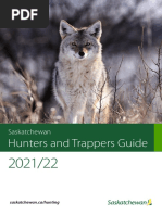 2024-25 Saskatchewan Hunting Zones Map | PDF | Saskatchewan | Geography