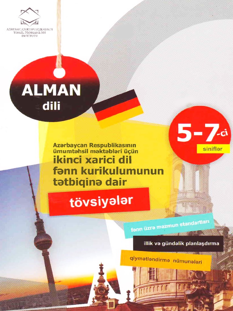 Alman Dili Ikinci Xarici Dil | PDF